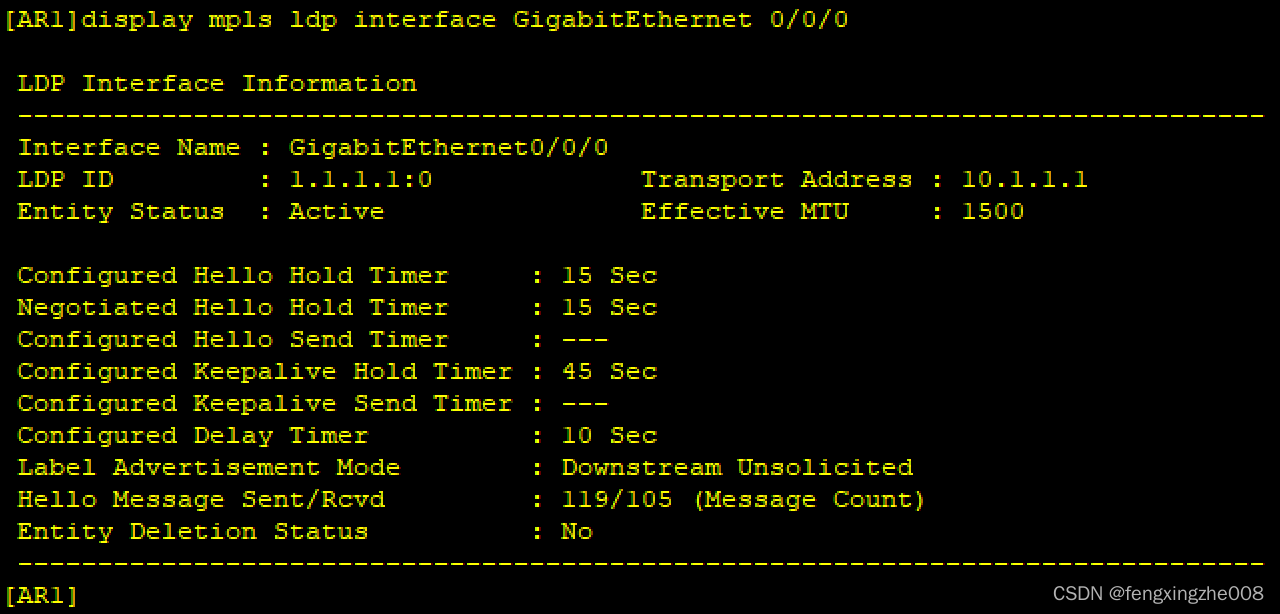 MPLS/LDP原理介绍+报文分析+配置示例_mpls报文格式-CSDN博客