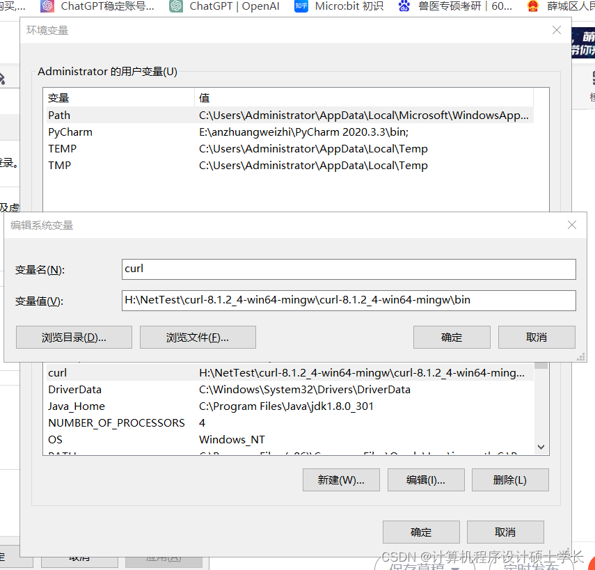 curl下载及环境配置教程（CTF夺旗赛）——网络安全_curl-devel 下载-CSDN博客