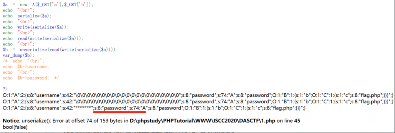 PHP反序列化字符串逃逸_$b = unserialize(read(write(serialize($a))));-CSDN博客