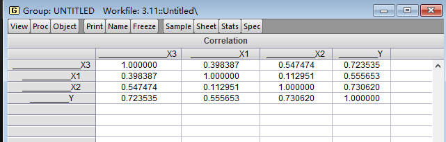 eviews求相关系数_eviews相关系数矩阵怎么做_瑞雪流年的博客-CSDN博客