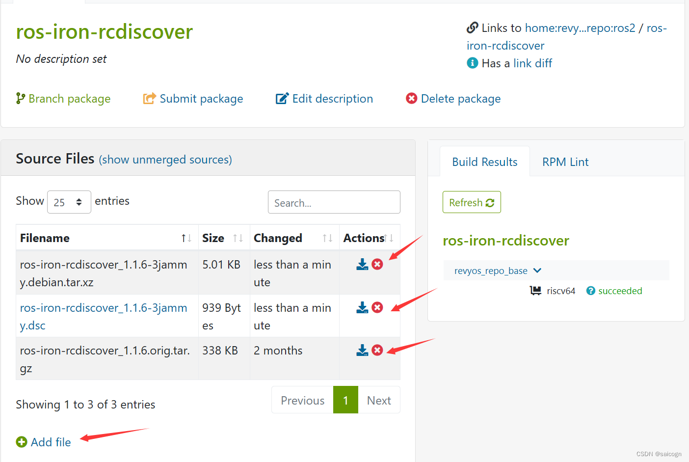 基于OBS（Open Build Service）平台的RISC-V修包流程分享_opensuse obs上新增架构-CSDN博客