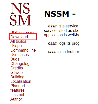 nssm在服务器上的使用超详细说明_nssm打包的服务怎么看可执行目录-CSDN博客