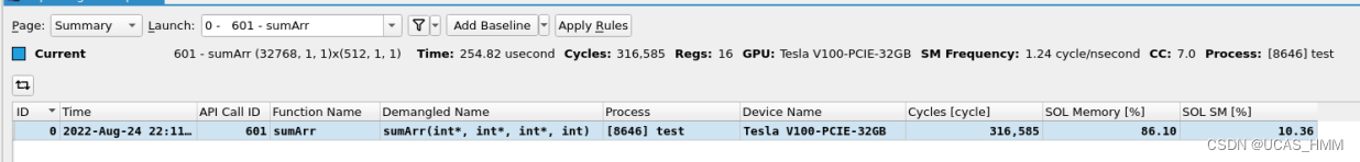 NVIDIA Nsight Compute 界面认识_launch nsight compute-CSDN博客