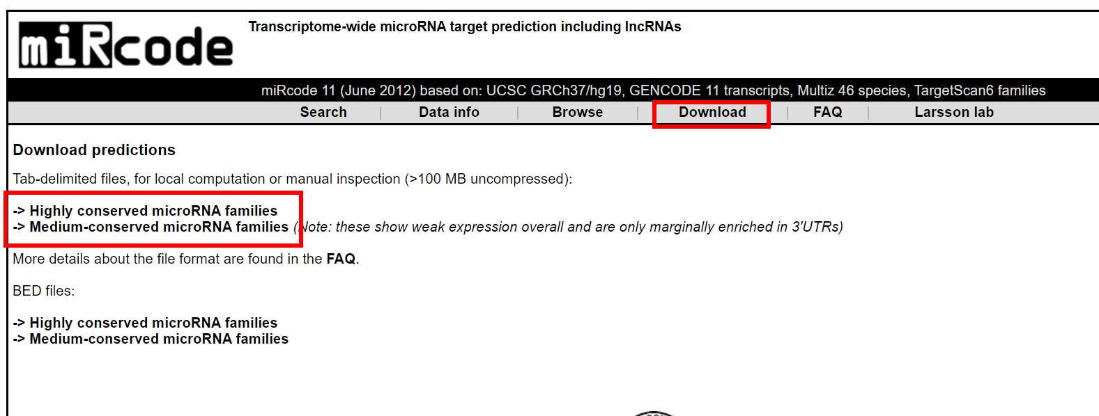 分享miRNA和lncRNA靶向预测网站——miRcode，lncRNABase，starbase，RegRNA2.0-CSDN博客