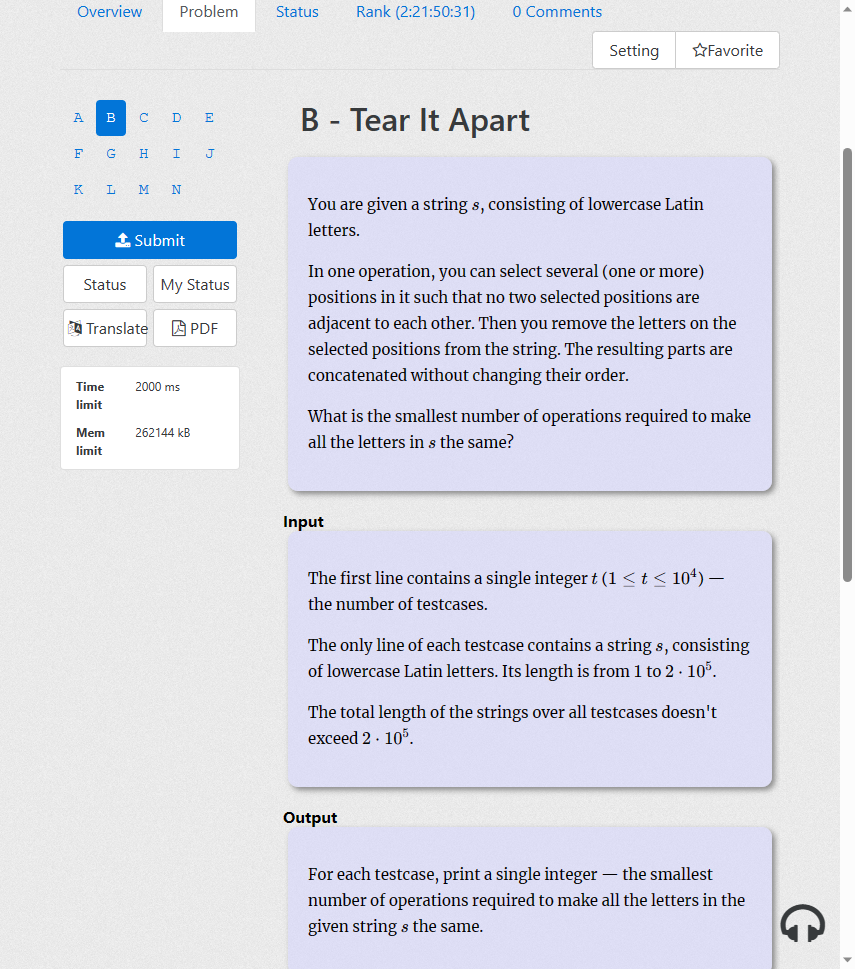 CF - Tear It Apart_tear it apart题解-CSDN博客