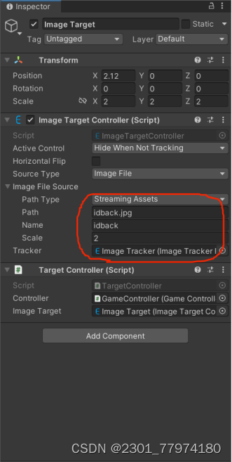 使用Easy AR实践尝试掌握识别多个图形，并通过其中一个图形操控已识别的对象，本实验为转动一个图形，让另一个图形跟随这个转图图形转动 ...