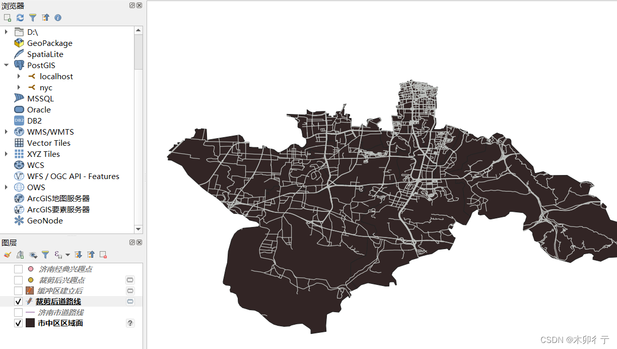 Cesium学习记录03 Qgis数据生产＞postgis存储＞geoserver发布＞cesium调用 Csdn博客