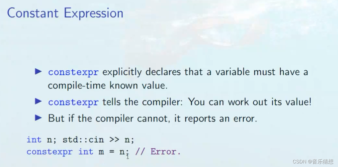 CS100 Recitation 14 模板、constexpr_constexpr 模板_音乐猜想的博客-CSDN博客