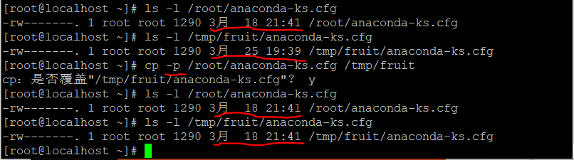 Linux目录处理命令：mkdir,cd,pwd,rmdir,cp,mv,rm_复制root主目录的anaconda-ks.cfg文件,复制到当前目录-CSDN博客