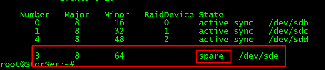 Debian - RAID5搭建（热备）_debian raid5-CSDN博客