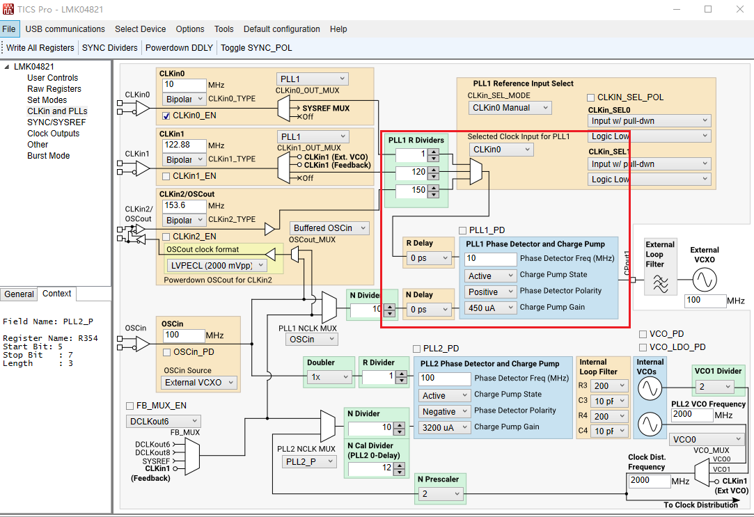 使用 TICS Pro 配置时钟芯片-CSDN博客
