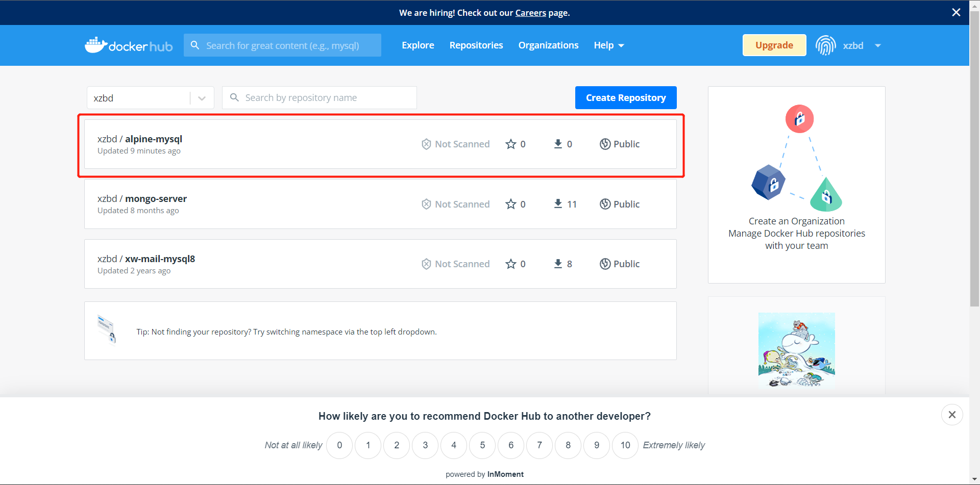 Docker 推送本地镜像到 Docker Hub 失败 “ denied: requested access to the resource is denied ”_could not ...
