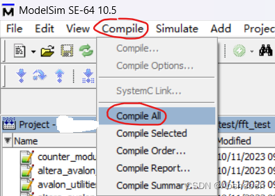 modelsim独立仿真IP核的方法_modelsim 仿真 ddr2 ip核 测试 和自定义仿真平台搭建 ip核仿真-CSDN博客