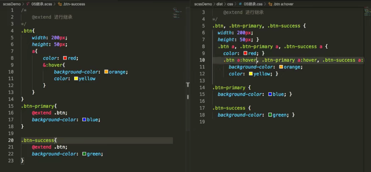 Sass和Less（预处理器）_less和sass-CSDN博客