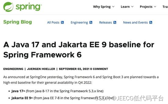 SpringBoot 3.0最低版本要求的JDK 17，这几个新特性不能不知道_springboot3最低jdk-CSDN博客