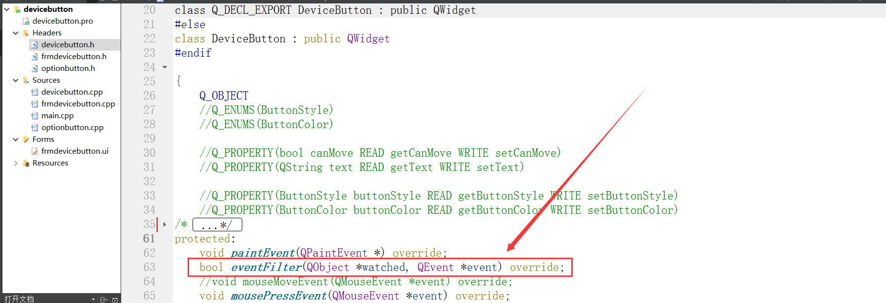Qt事件重写实现按住左键拖动移动控件，bool Eventfilter Qobject Watched Qevent Event Qt