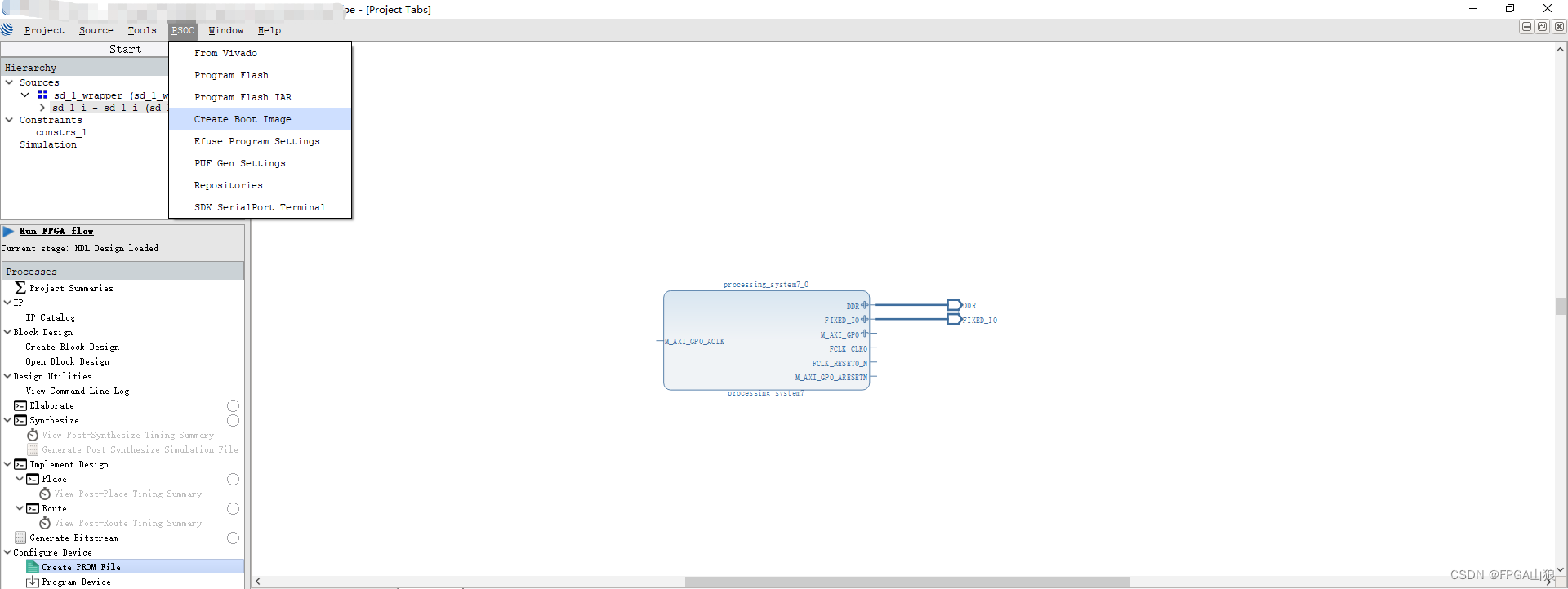 复旦微 FMQL Linux SDK实验（一）_procise生成的工程有用吗-CSDN博客