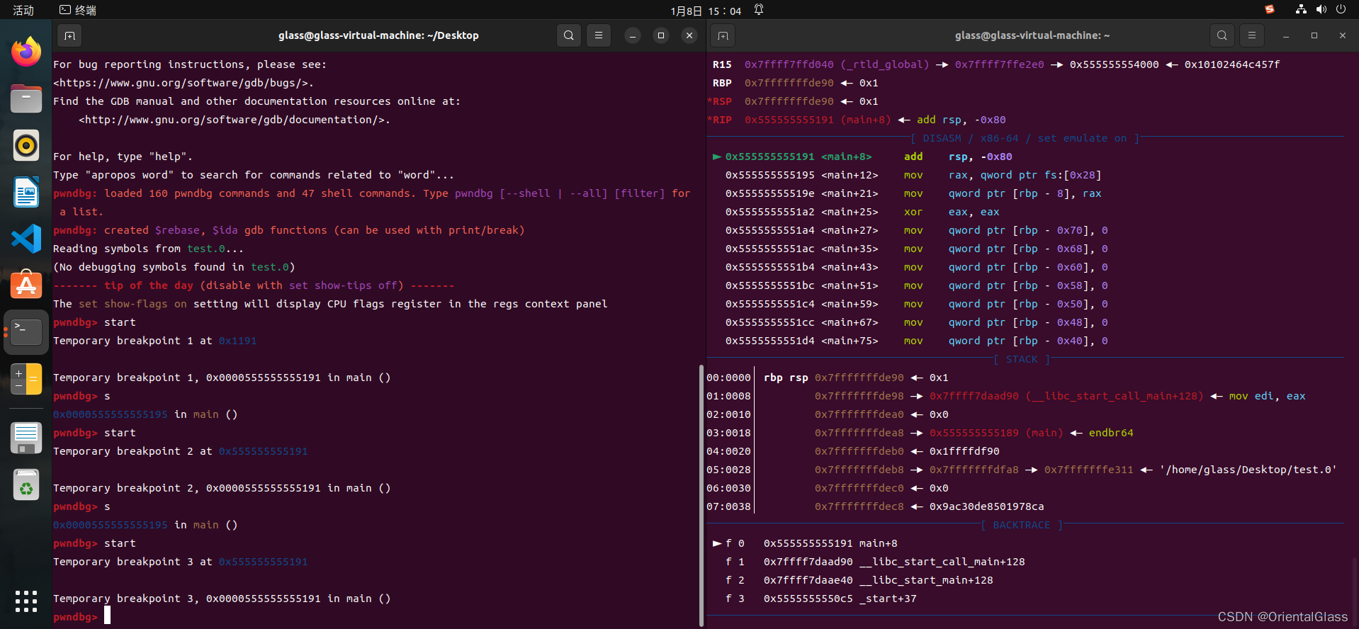 pwndbg实现命令和输出分别在两个终端窗口 Exception occurred: context: [Errno 13] 权限不够问题_pwn调试文件时 一直显示权限不足-CSDN博客