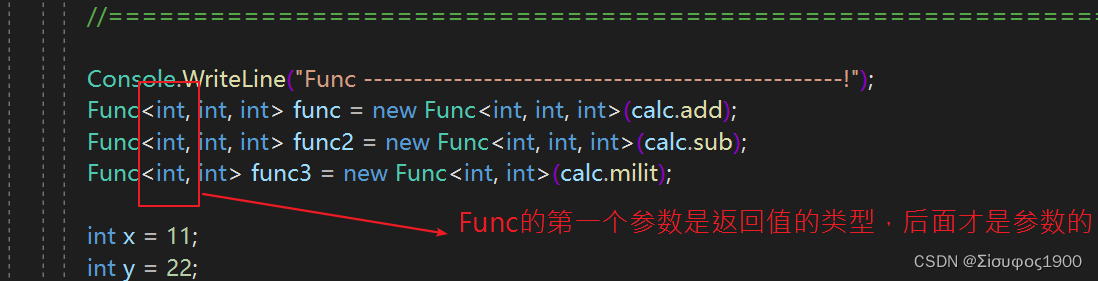 C# 委托_func -CSDN博客