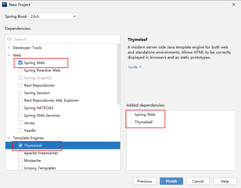 【SpringBoot+Thymeleaf】简单创建一个前后端结合的JavaWeb项目_java 搭建前后端一体项目-CSDN博客