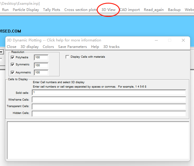 MCNP运算及代码基础结构和可视化软件VISED的使用_mcnp vised_一只想毕业的男研究僧的博客-CSDN博客
