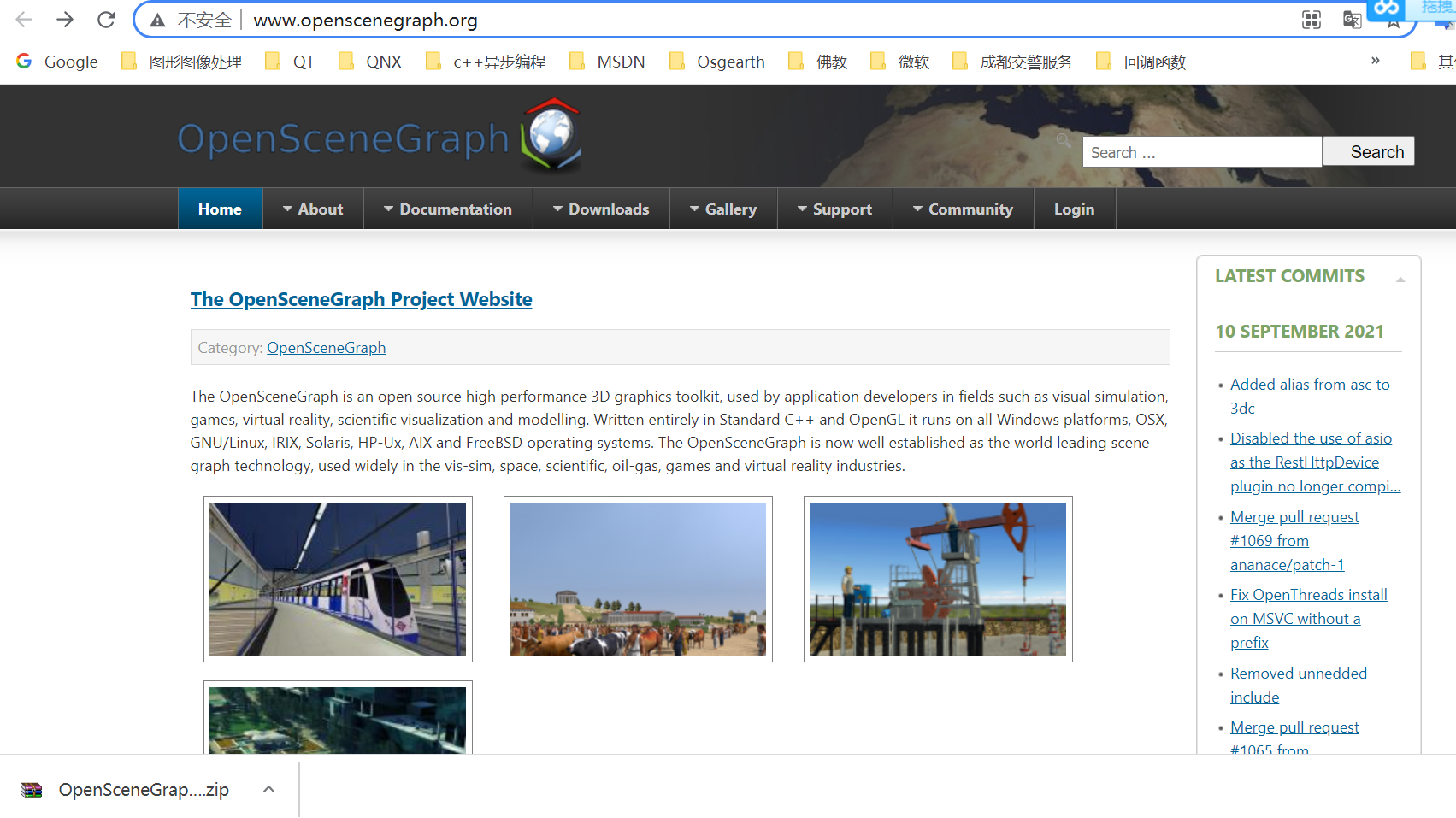 OpenSceneGraph-OpenSceneGraph-3.6.5源码编译-CSDN博客
