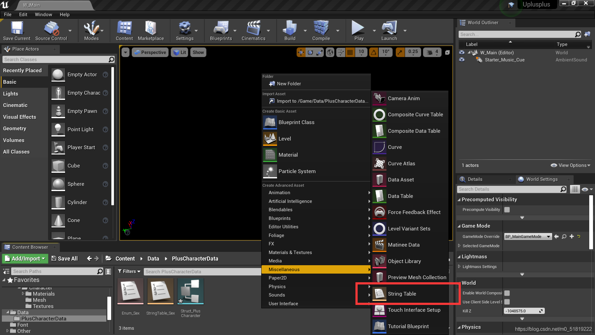 UE-Enum和StringTable和Structure的使用_ue5 stringtable-CSDN博客