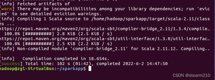云计算技术 实验九 Spark的安装和基础编程spark的安装与配置实验报告 Csdn博客