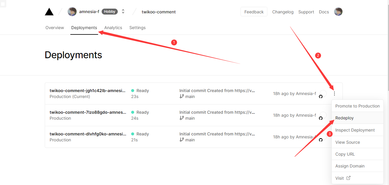 部署Twikoo评论系统及其邮件推送(Vercel)-CSDN博客