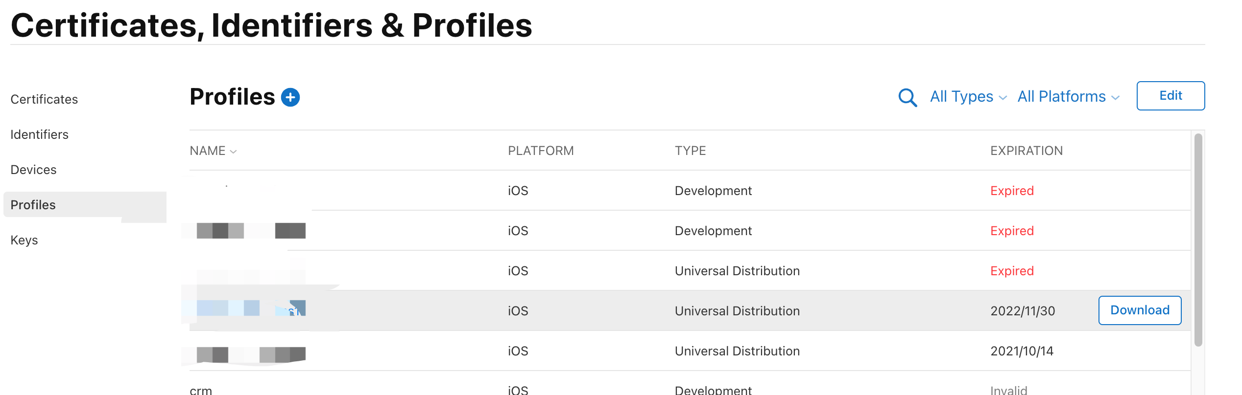 IOS证书或profile过期_苹果开发者 profiles到期-CSDN博客