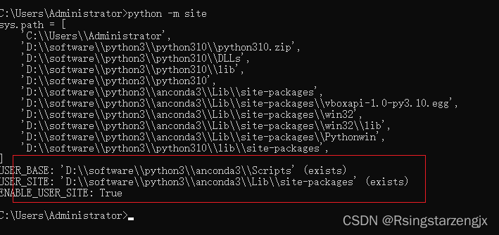 Anaconda：Defaulting to user installation because normal site-packages ...