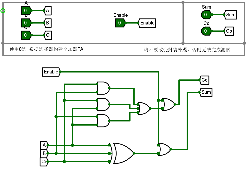 educoder数字逻辑实训：多路选择器设计与应用（Logisim）_本关任务:在logisim中利用上一关的2选1选择器级联设计一个4选1多路选择器。-CSDN博客