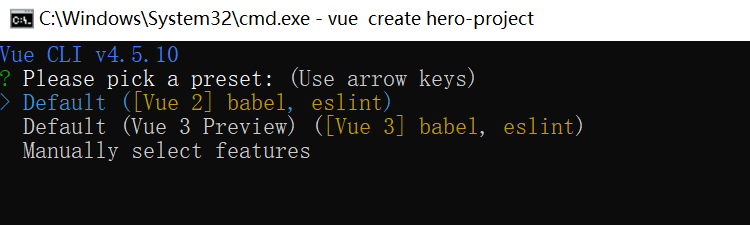 Vue2：Vue2 @vue/cli脚手架_vue2脚手架-CSDN博客