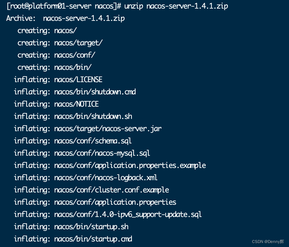 Linux 部署Nacos_linux nacos部署-CSDN博客