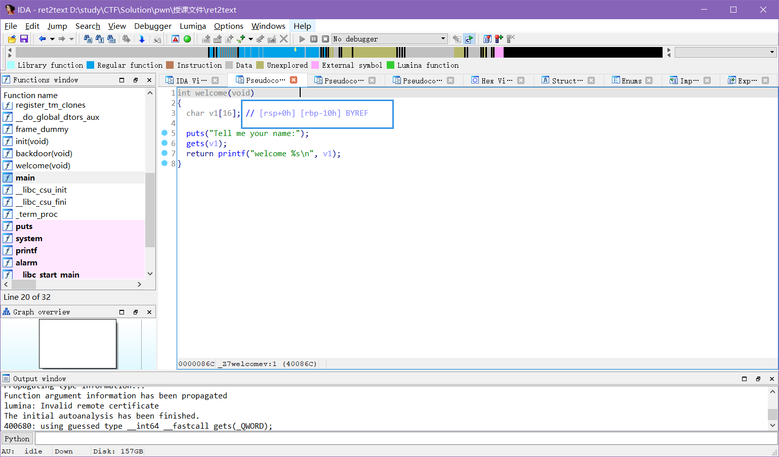 pwn的五道基础题_pwn题目-CSDN博客