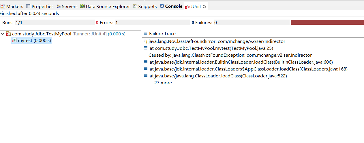 在使用c3p0连接池时遇到java.lang.NoClassDefFoundError: com/mchange/v2/ser/Indirector报错_导入定时任务jar包导致c3p0错误 ...