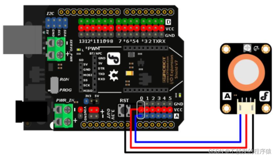 Arduino驱动mq7模拟一氧化碳气体传感器（气体传感器篇）arduino驱动mq 7 Csdn博客