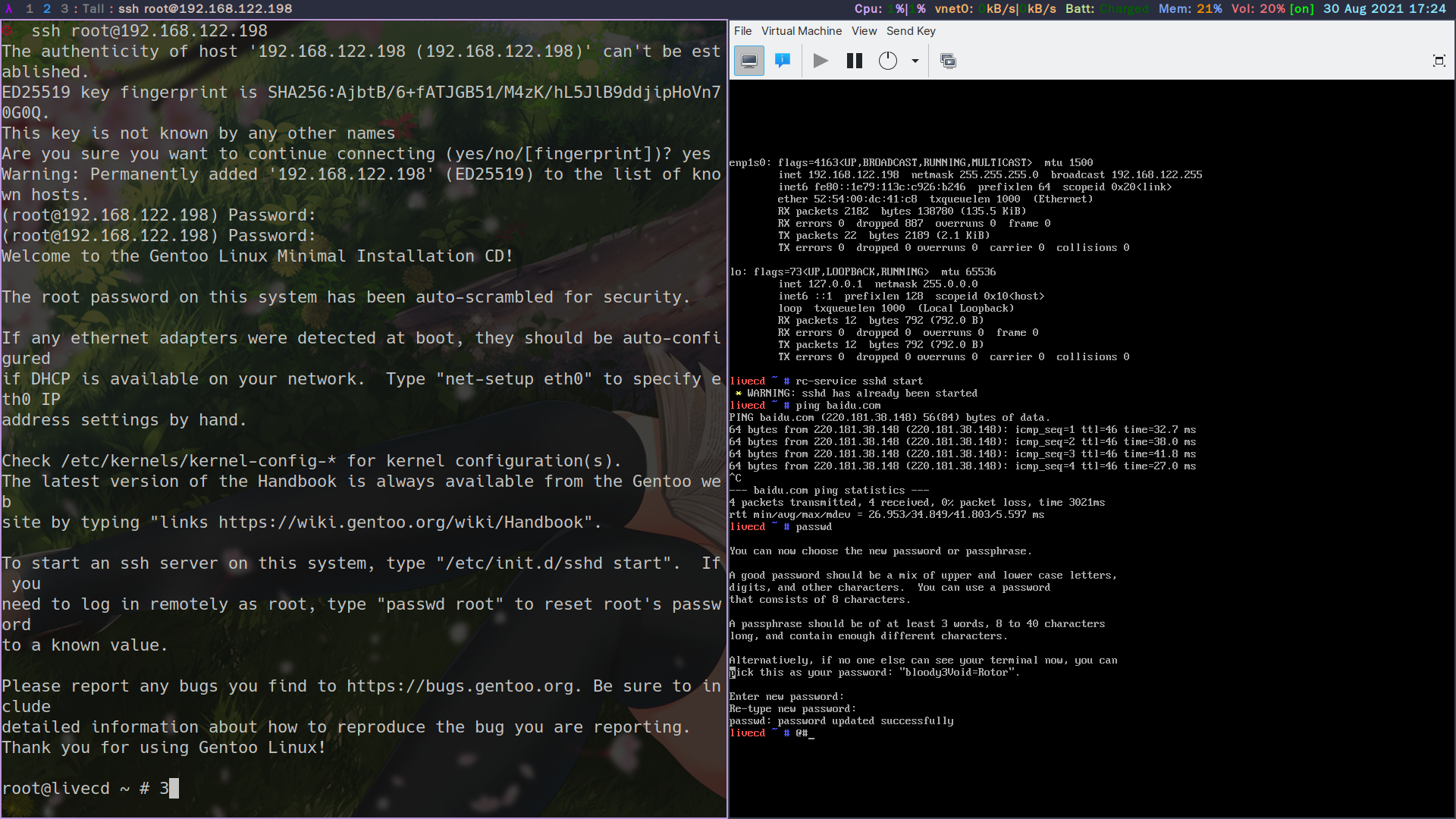 Gentoo 安装笔记 2021/8_doesn't look like an efi partition-CSDN博客