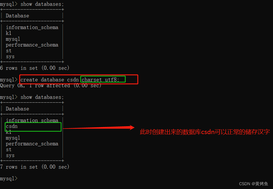 MySQL数据库-3(charset关键字在库创建时的使用)_mysql的charset有什么作用-CSDN博客