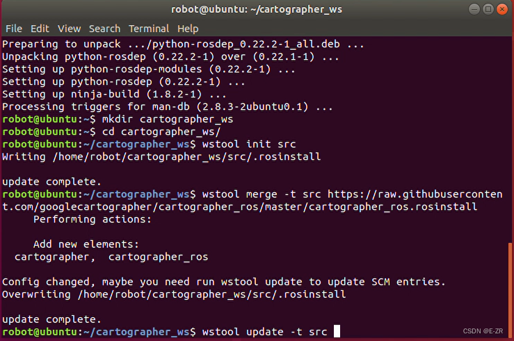 ros-melodic安装cartographer_cartographer 二进制-CSDN博客