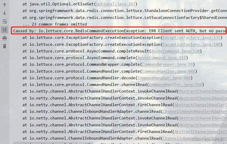 Caused Byrerediscommandexecutionexception Err Client 