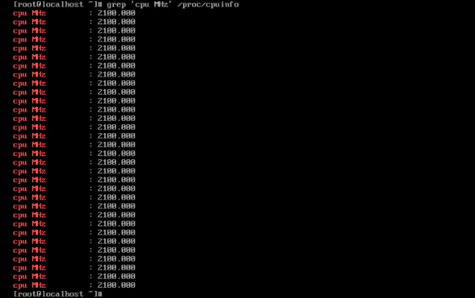 CentOS7.5-CentOS7.6 设置CPU主频_cpupower idle-set -d 0-CSDN博客