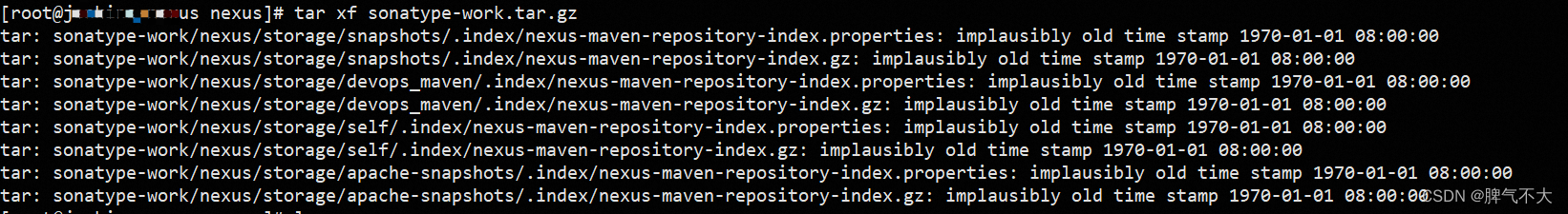 implausibly old time stamp 1970-01-01 08:00:00-CSDN博客