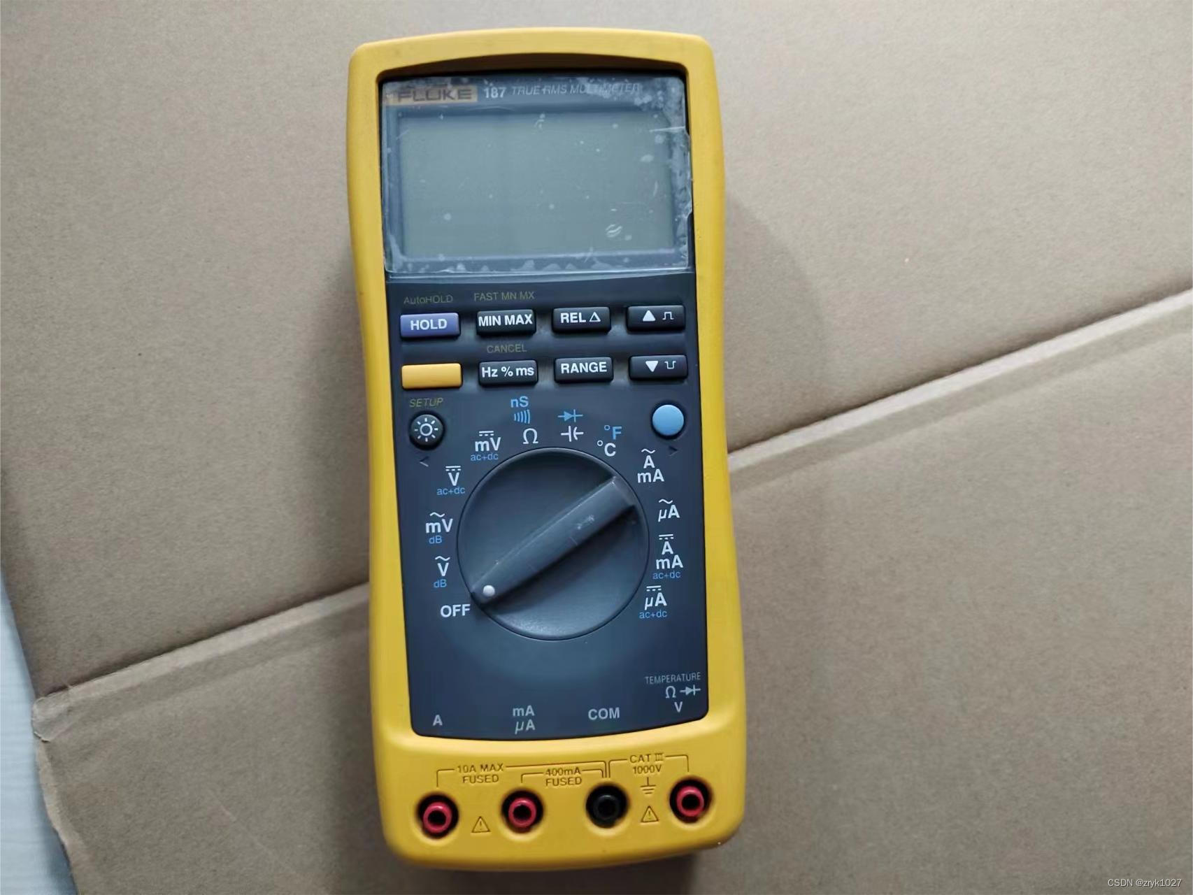 福禄克FLUKE 187万用表_fluke187 原理-CSDN博客