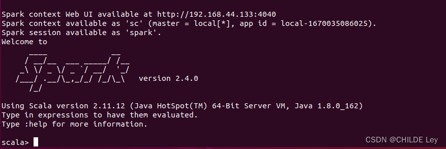 Spark安装和编程实践（Spark2.4.0）_spark2.4.0下载-CSDN博客