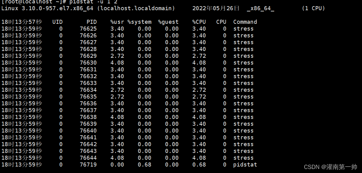 Linux系统优化命令mpstat_mpstat命令安装-CSDN博客