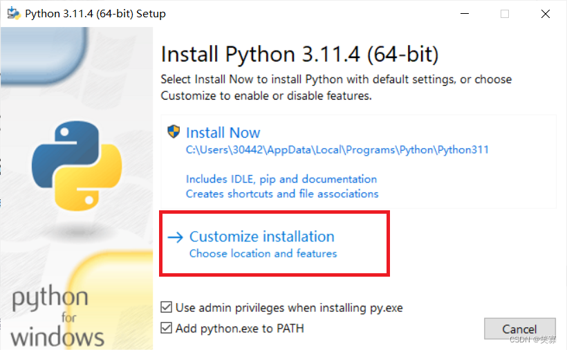 Python的安装以及环境配置python安装和环境配置 Csdn博客