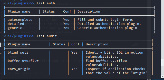 【kali】34 WEB渗透——扫描工具w3af_console_kali w3af-CSDN博客