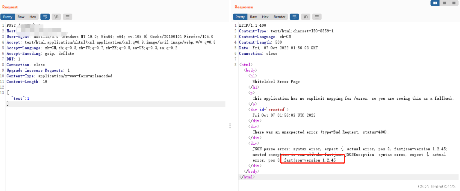Fastjson显错判断版本号—一_fastjson版本查看-CSDN博客
