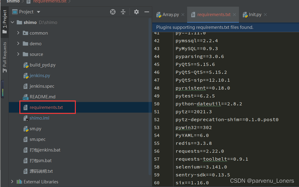 Python项目批量安装依赖包python不同项目总要安装软件包 Csdn博客